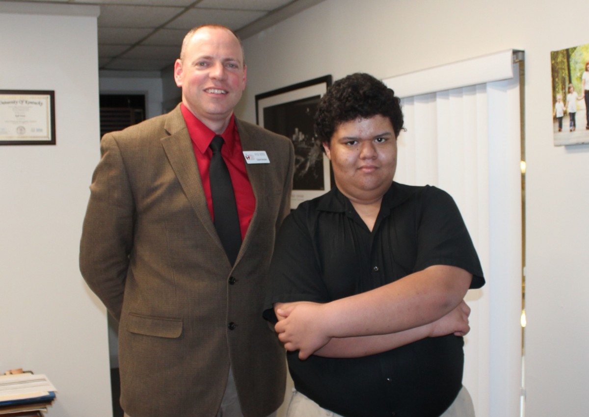 Sasser inspires as superintendent of the day - The Hancock Clarion
