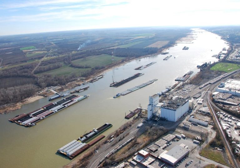 Low water on the Mississippi River impacting barge traffic - The ...