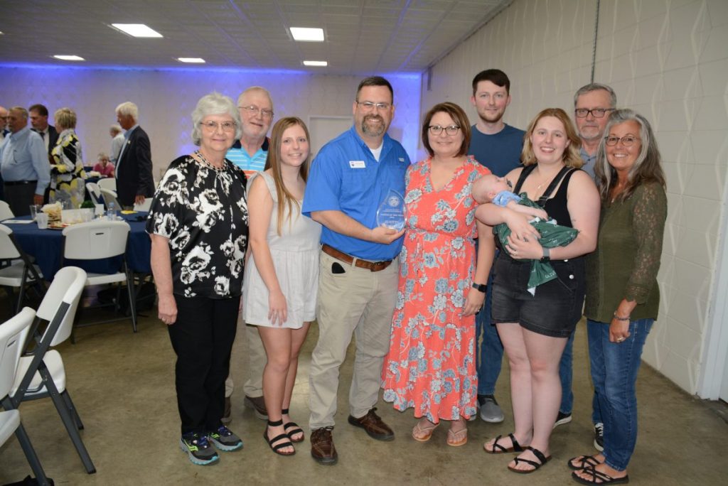 Justin Nugent named Citizen of the Year at Chamber Dinner - The Hancock ...