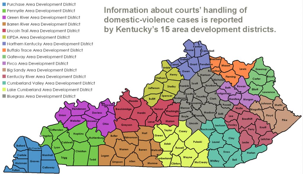 Kentucky's first detailed report on domestic-violence cases