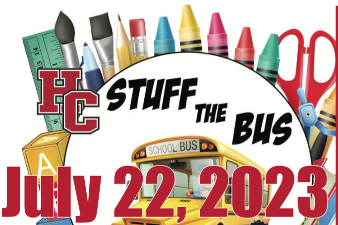 2023 Stuff the Bus Event - July 22nd at HCMS - The Hancock Clarion