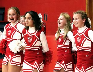 HCMS 8th grade girls win 31-5 - The Hancock Clarion