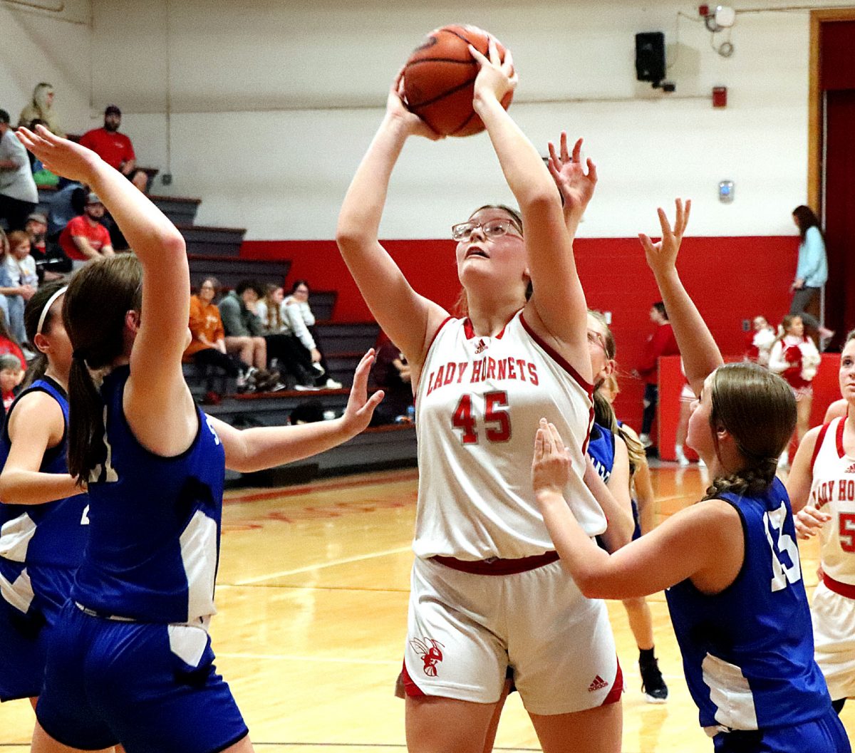 HC Middle School girls battle with McLean County - The Hancock Clarion