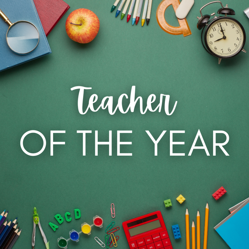 Literacy Award and Teacher of the Year Award Recipients